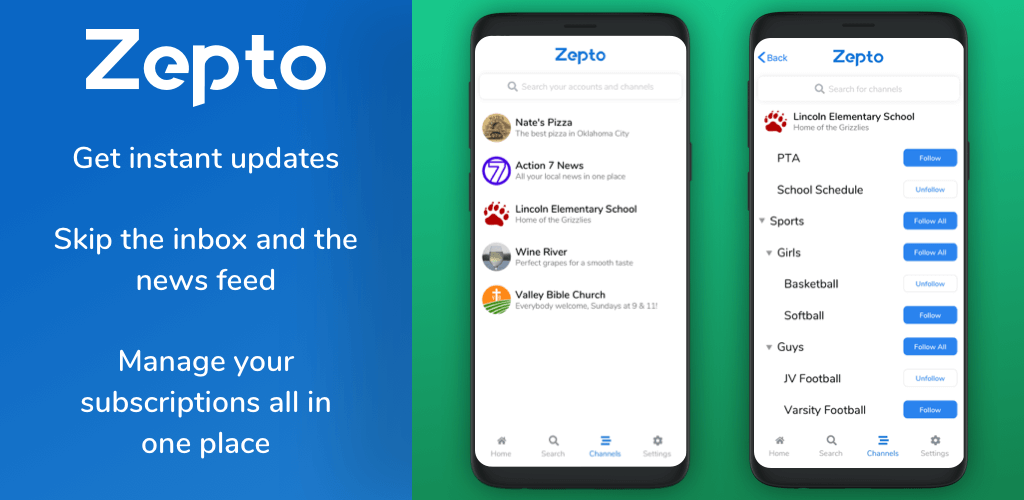Zepto - A New Way To Communicate